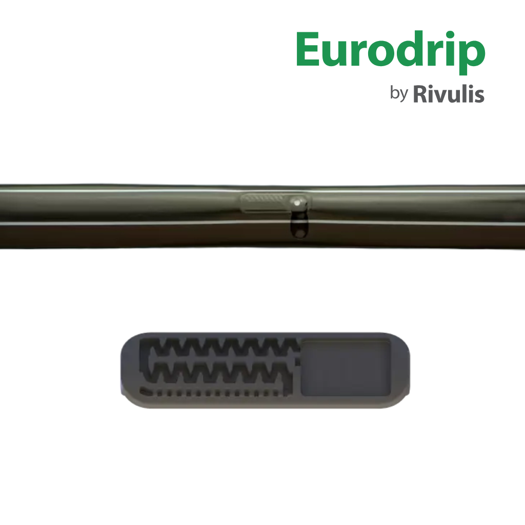 Стрічка крапельна Eurodrip Eolos COMPACT Ø 16 мм, 06 mil, 20 см, 1.0 л ...